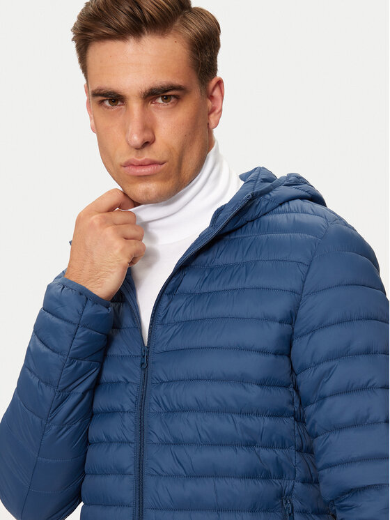 United Colors Of Benetton Kurtka przejściowa 2BA2UN02O Niebieski ...