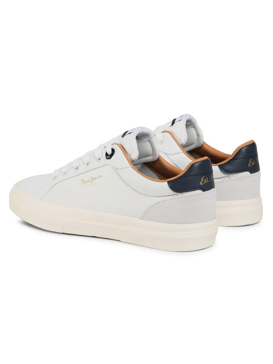 Pepe Jeans Sneakersy Kenton Classic Man PMS30675 Bílá | Modivo.cz