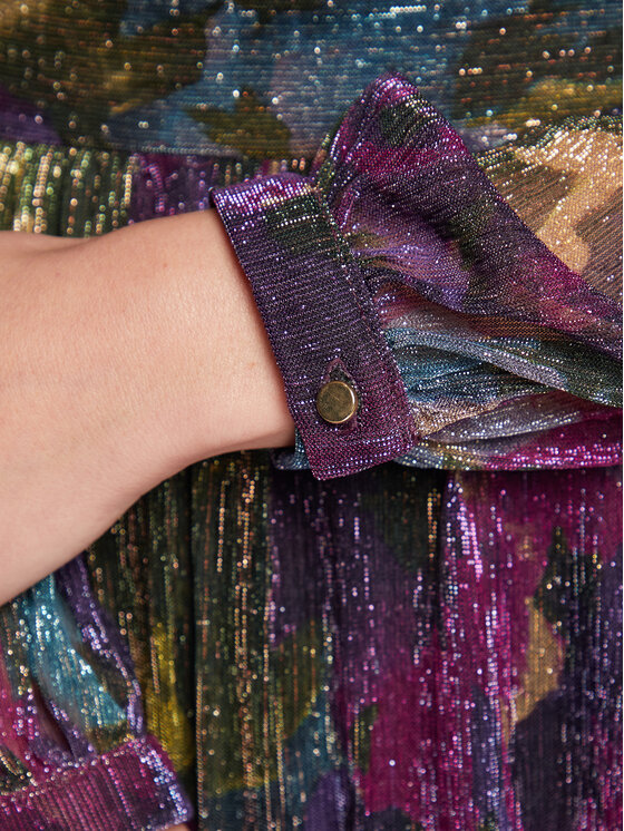 NAF NAF Kokteiļkleita Solaro THNR174A Violets Regular Fit | Modivo.lv