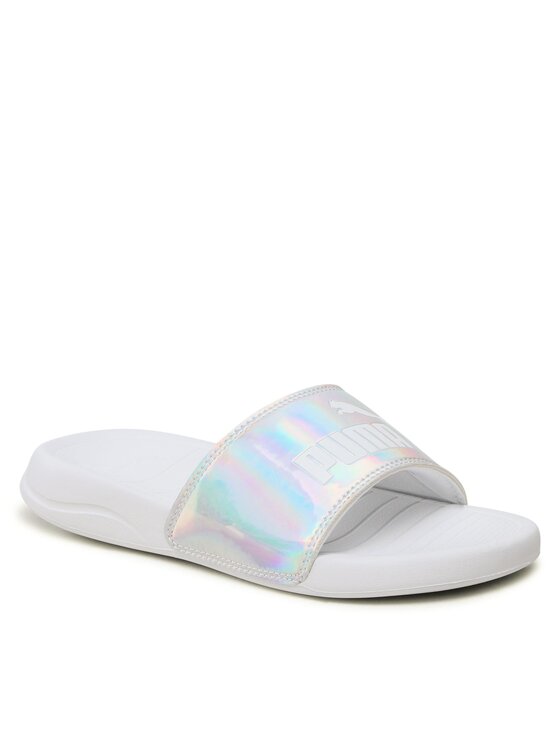 Puma Παντόφλες Popcat 20 Wns Irridescent 391014 01 Ασημί | Modivo.gr