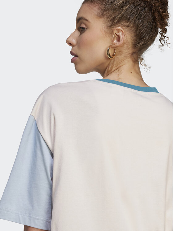 adidas Tricou Essentials Big Logo Boyfriend T-Shirt IL3333 Roz Loose ...