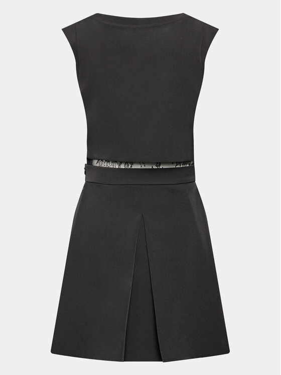 Ermanno Firenze Sukienka codzienna D42EQ029E49 Czarny Regular Fit ...