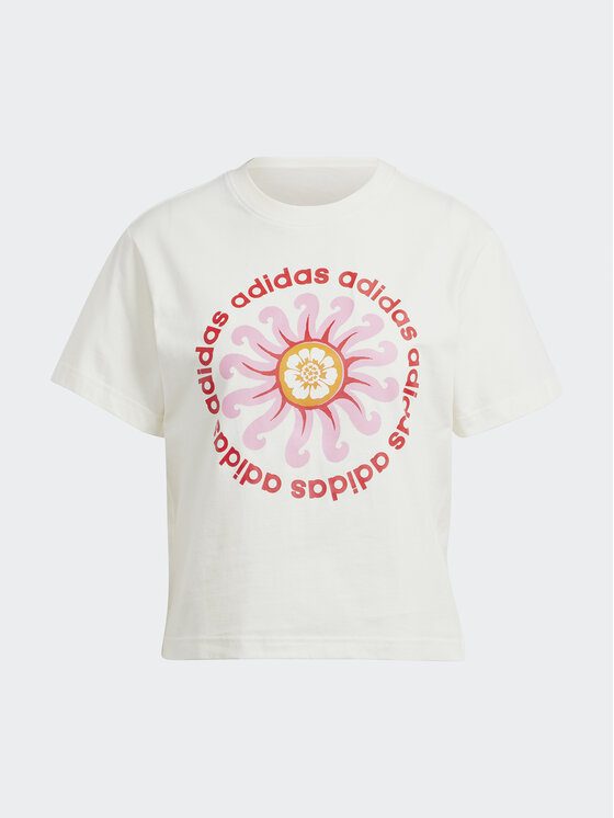 adidas T-krekls FARM Rio Graphic IM2391 Balts Regular Fit | Modivo.lv