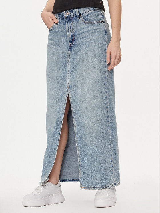Levi's® Džínová sukně A7512-0000 Modrá Regular Fit | Modivo.cz