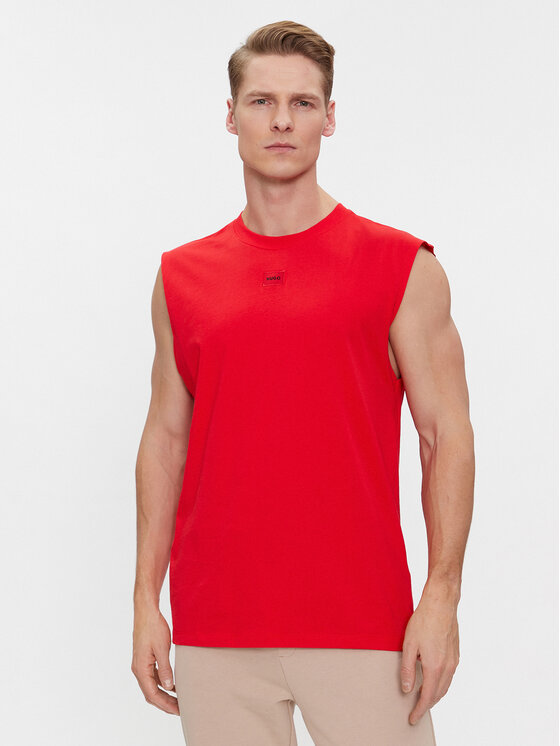 Hugo Tank-Top Dankto241 50505305 Rot Regular Fit | Modivo.de