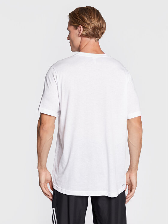 adidas T-Shirt Aeroready Designed 2 Move Feelready GT5558 Λευκό Regular ...