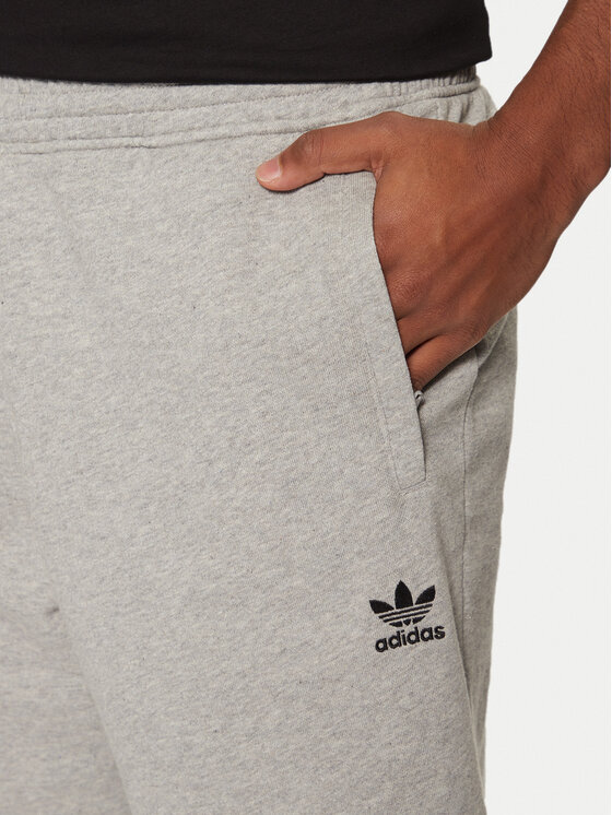 adidas Originals Szorty sportowe Essentials Trefoil IY8517 Szary ...
