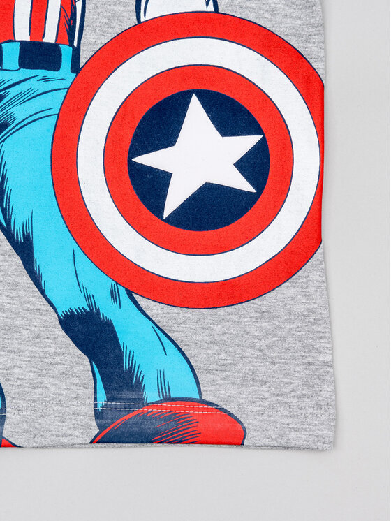 Zippy T-Shirt Marvel ZKBAP0303 23025 Szary Regular Fit | Modivo.pl