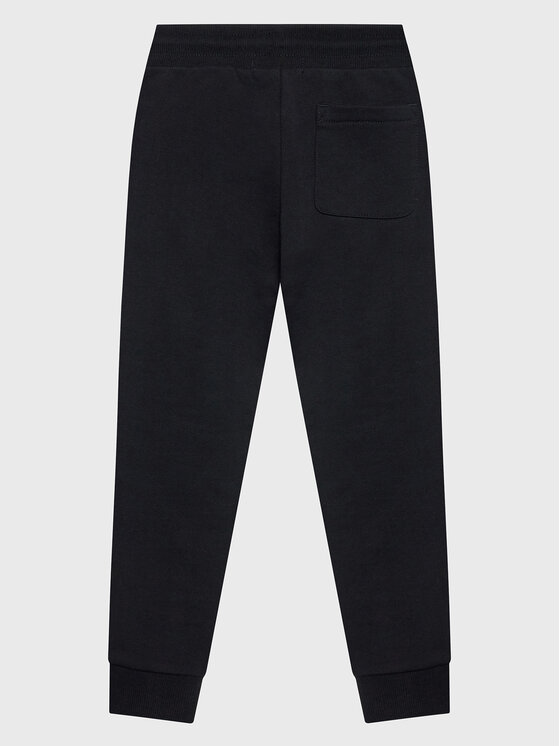 Calvin Klein Jeans Spodnie Dresowe Ib0ib01283 Czarny Regular Fit