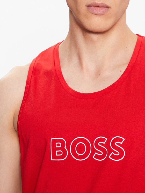 Boss Tank-Top Beach 50491711 Rot Regular Fit | Modivo.at