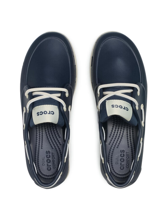 Crocs Polobotky Classic Boat Shoe M 206338 Tmavomodrá | Modivo.cz