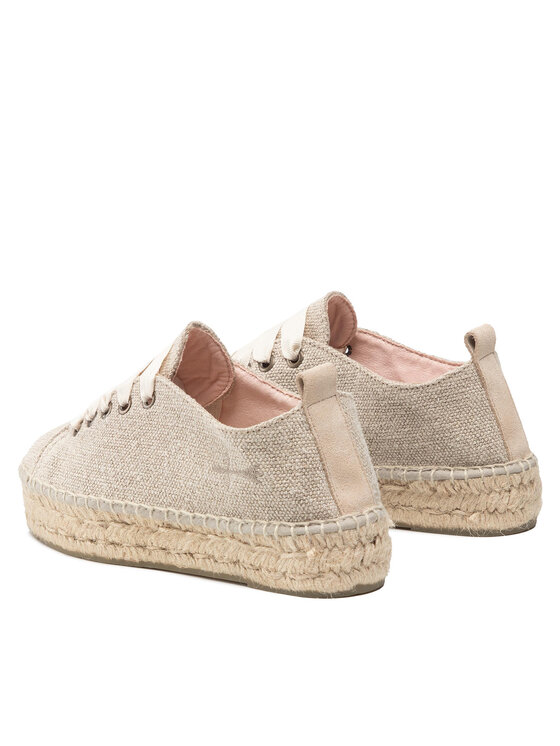 Manebi Espadryle Sneakers D O 7 1 E0 Beżowy Modivo Pl