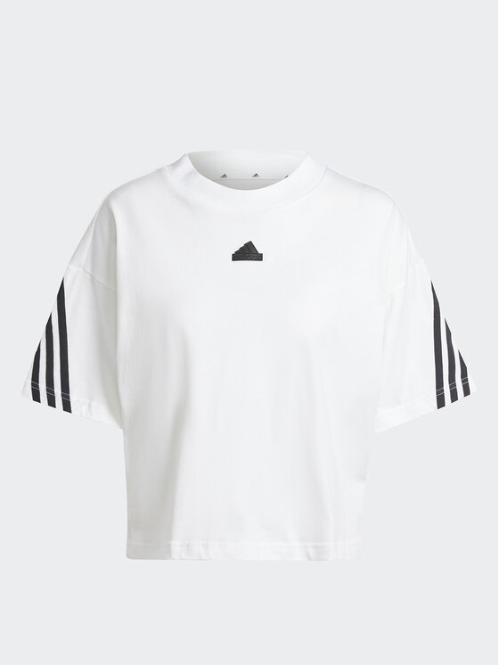 adidas T-krekls Future Icons 3-Stripes IV5270 Balts Relaxed Fit | Modivo.lv