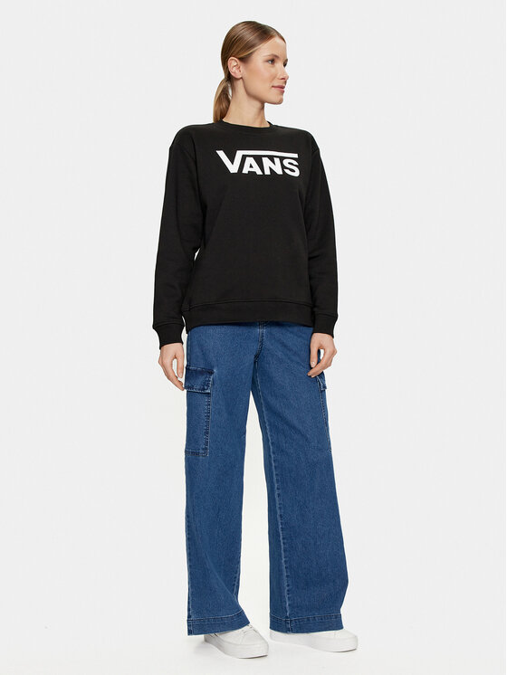 Vans Mikina Classic V Bff Crew VN000A5Q Černá Regular Fit | Modivo.cz