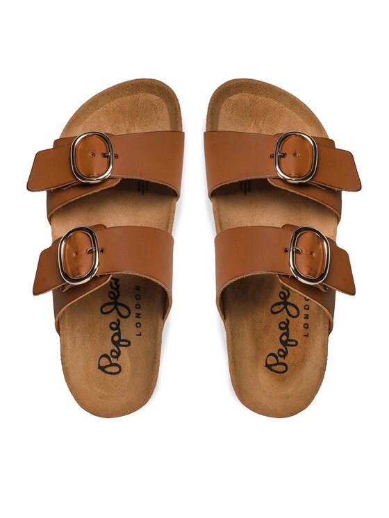 Pepe Jeans Natikače Oban California Suede PLS90607 Smeđa | Modivo.hr