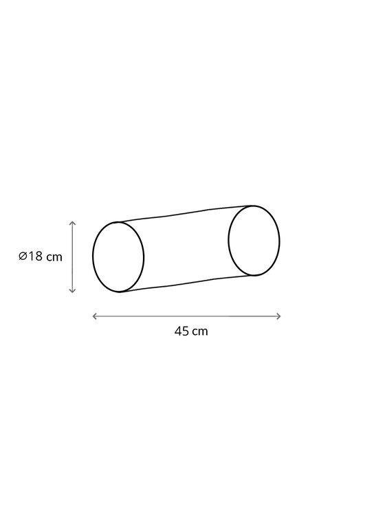 Doram design Poduszka dekoracyjna Porpoise 18x45 Beżowy | Modivo.pl