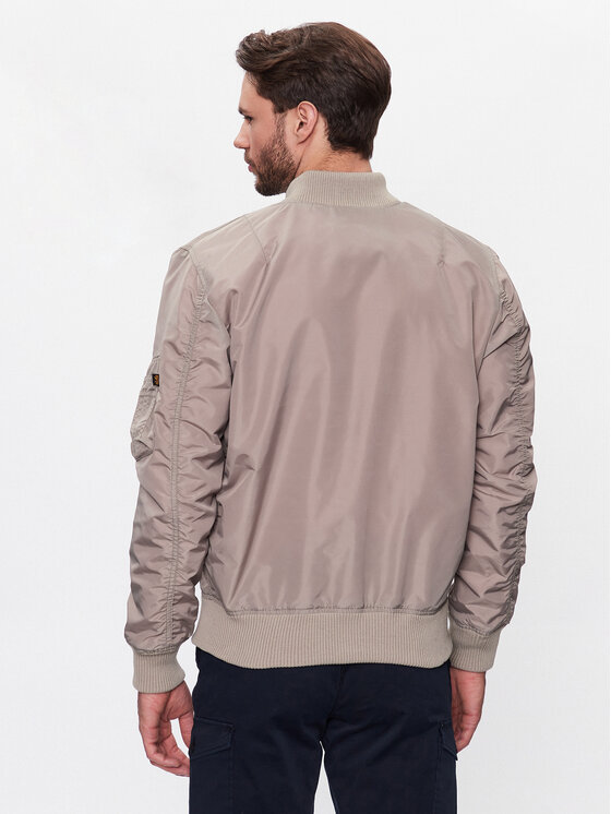 Alpha Industries Яке бомбър MA-1 191103 Бежов Regular Fit | Modivo.bg