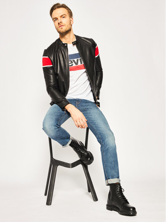 Levi's® T-shirt Sportswear Logo Graphic 39636-0000 Bianco Regular Fit ...