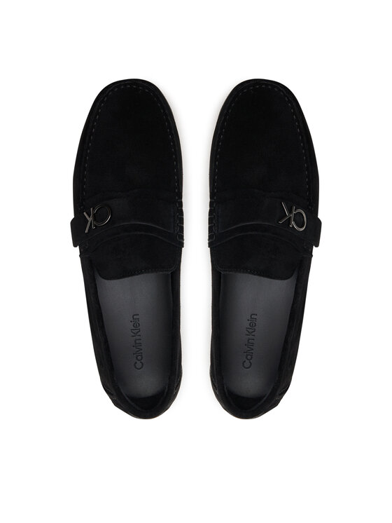 Calvin Klein Mokassins Driving Shoe Bold Logo HM0HM01448 Schwarz ...