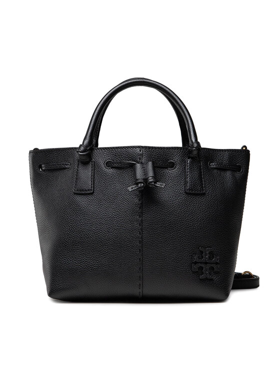 Tory Burch Rankinė Mcgraw Small Drawstring Satchel 85119 Juoda | Modivo.lt