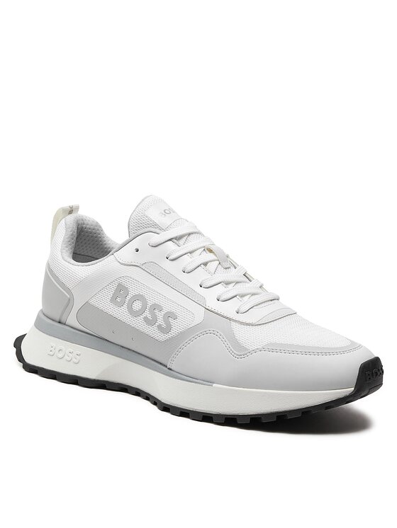 Boss Sneakersy Jonah Runn Merb 50517300 Biały | Modivo.pl