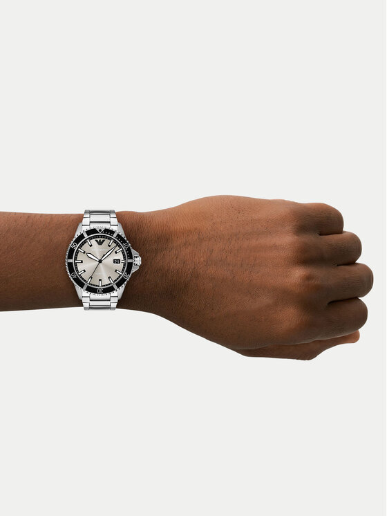 Emporio Armani Ceas World Explorer AR11683 Argintiu | Modivo.ro