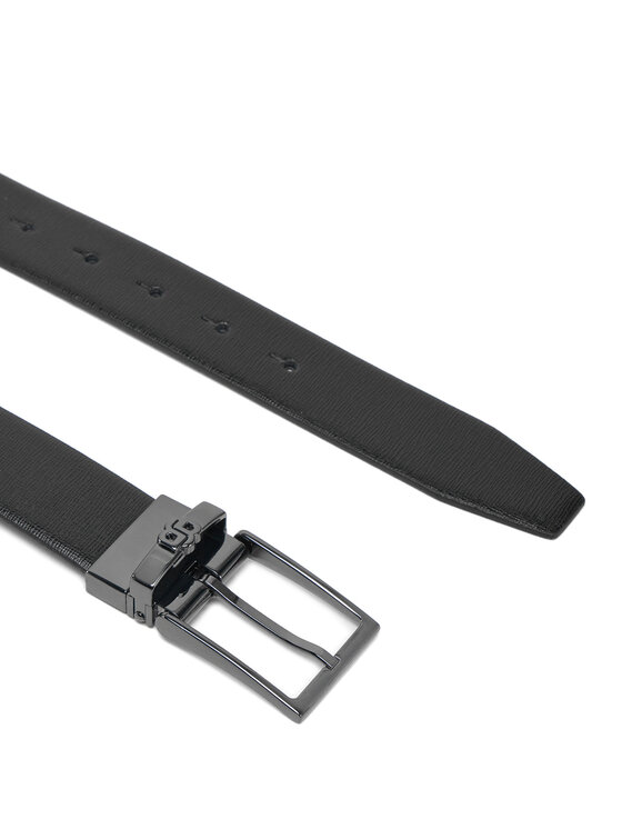 BOSS Pasek Męski 50522942 Czarny | Modivo.pl
