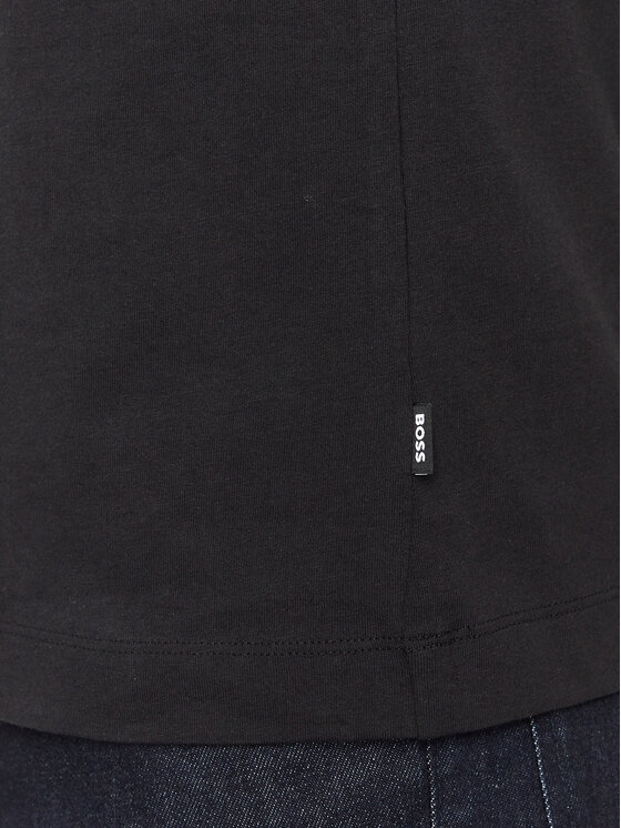 Boss T-Shirt Thompson 04 50501097 Czarny Regular Fit | Modivo.pl