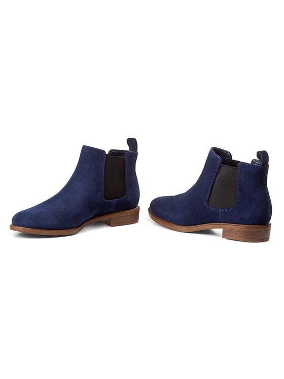 Clarks Chelsea cipele Taylor Shine 261128604 Tamnoplava | Modivo.hr