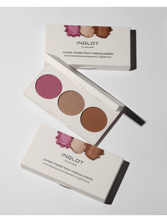 INGLOT Sunset Cheeks! Playinn Paleta do konturowania twarzy | Modivo.pl