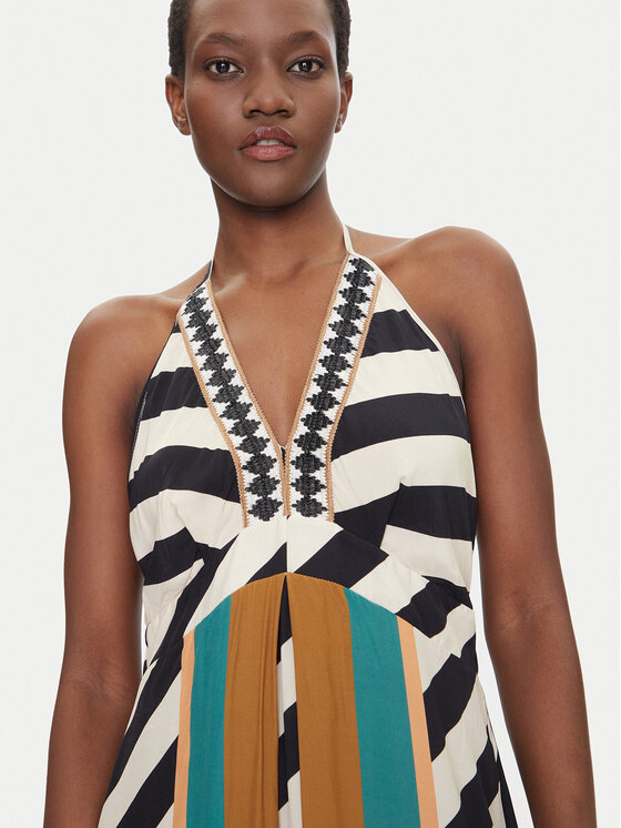 Dixie Sukienka letnia ALIGWDTA Kolorowy Regular Fit | Modivo.pl