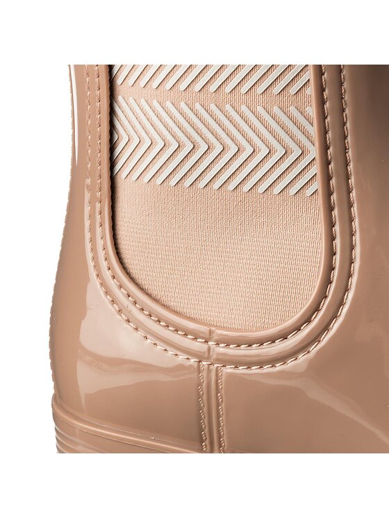 Tommy Hilfiger Holínky Chelsea Rain Boot Striped FW0FW02817 Růžová ...