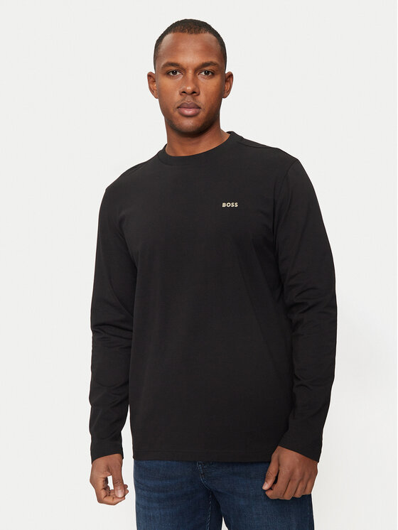 Boss Longsleeve 50506365 Чорний Regular Fit | Modivo.ua