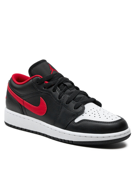 Nike Сникърси Jordan 1 Low (GS) 553560 063 Черен | Modivo.bg
