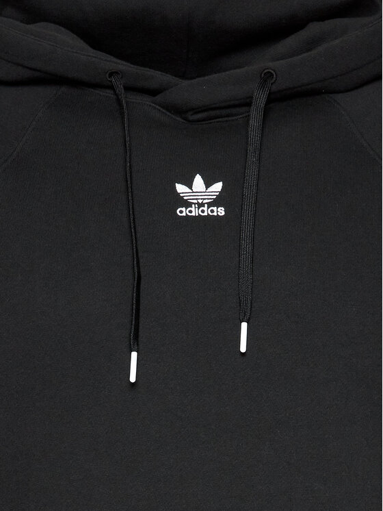 adidas Bluza Rekive HK7309 Czarny Regular Fit | Modivo.pl