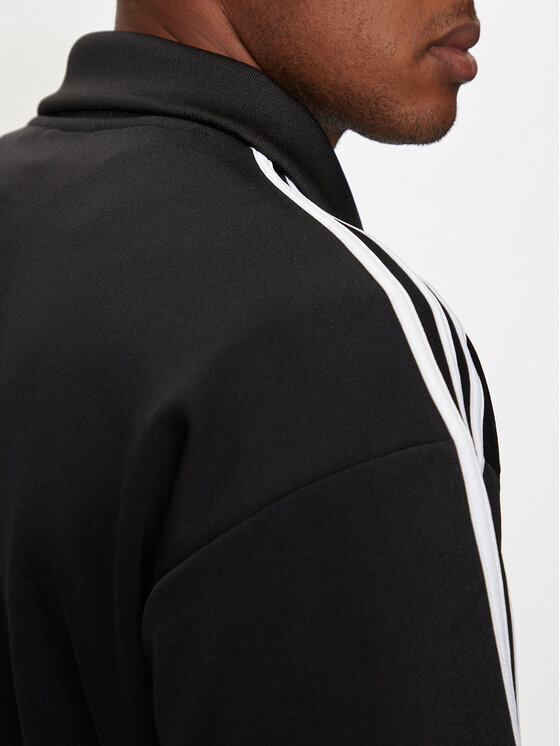 adidas Bluza adicolor Funnel IZ4803 Czarny Regular Fit | Modivo.pl