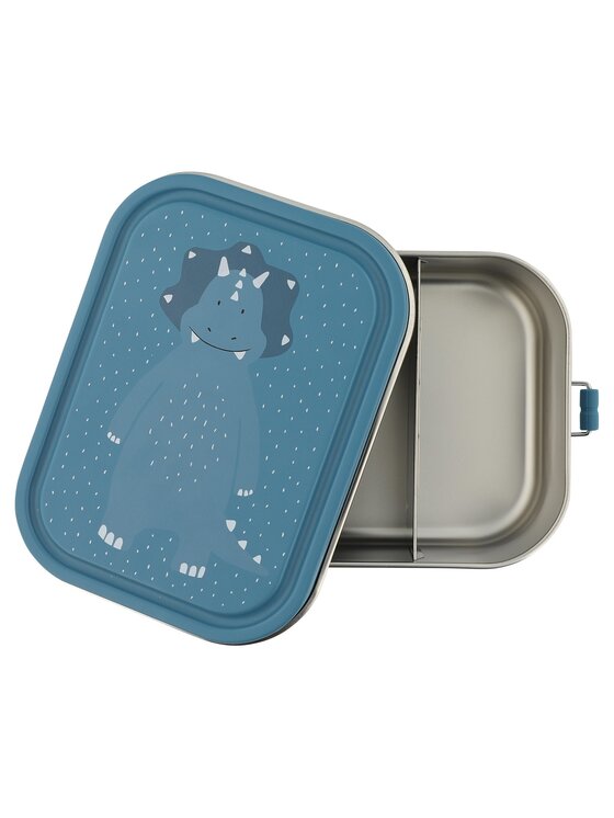 Trixie Baby Lunchbox Duży stalowy lunch box - Triceratops Niebieski ...