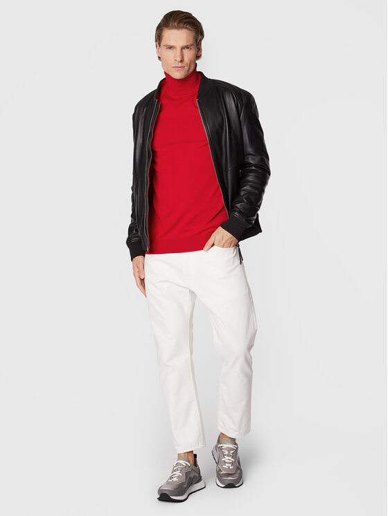 Hugo Garbó San Thomas-M 50474174 Piros Slim Fit | Modivo.hu