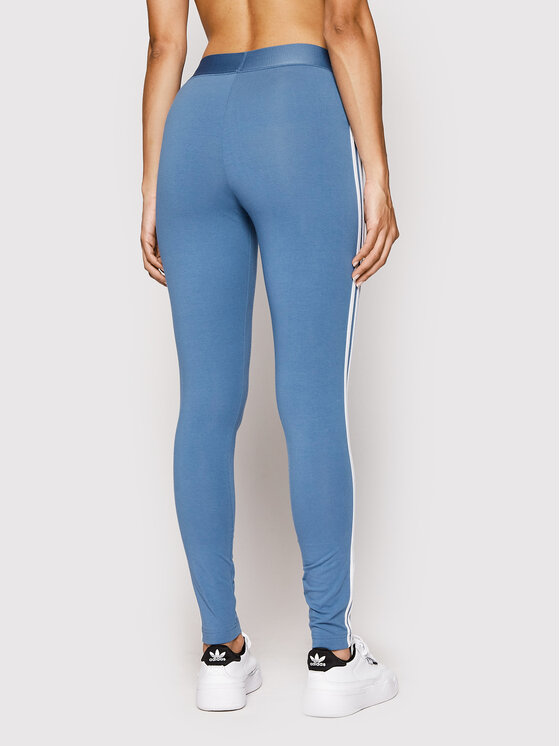 adidas Legginsy Loungewear Essentials 3-Stripes HD1830 Niebieski Tight ...