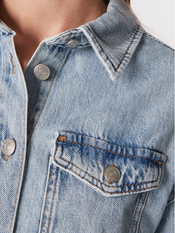 Sisley Jeansjacke 5XAVLQ03D Himmelblau Regular Fit | Modivo.de