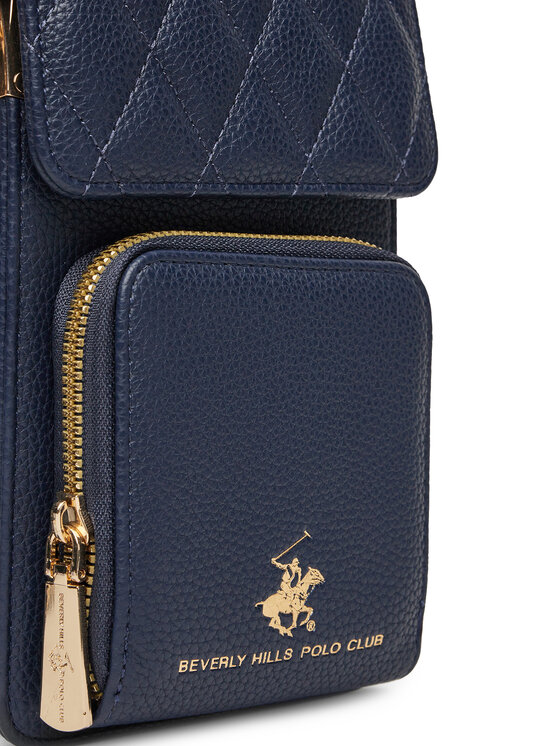 Beverly Hills Polo Club Torebka BHPC-L-007-07 Granatowy | Modivo.pl