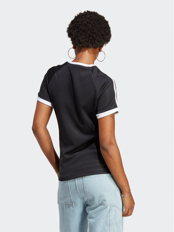 adidas Тишърт adicolor Classics 3-Stripes IB7438 Черен Slim Fit | Modivo.bg