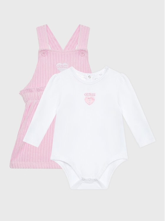 Guess Komplet bodija i haljine A2BG01 J1300 Ružičasta Regular Fit ...