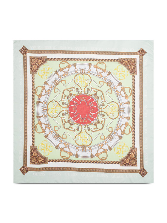 Guess Scialle Kefiah 130x130 AW8800 MOD03 Verde | Modivo.it