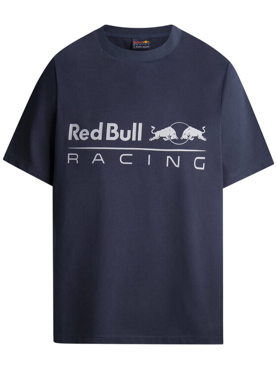 Pepe Jeans Tricou Red Bull Racing Logo Driver 2024 Bleumarin Regular ...