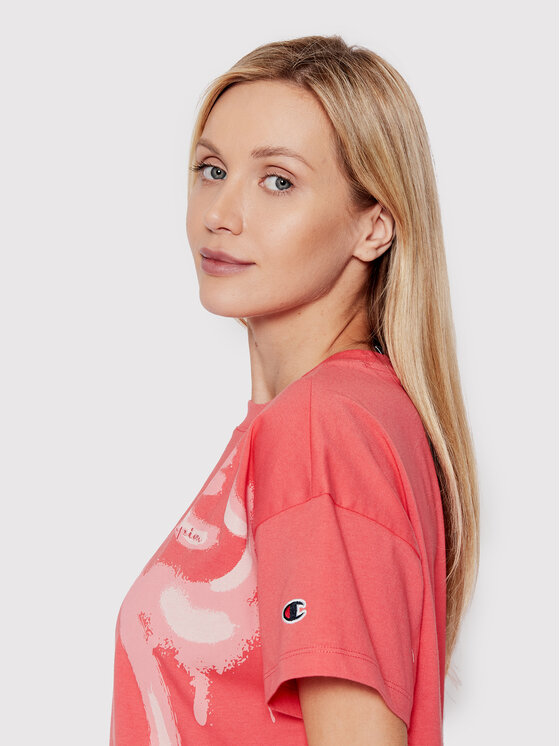 Champion T-Shirt SMILEY 50th Anniversary Edition Graffiti Print 115937 ...