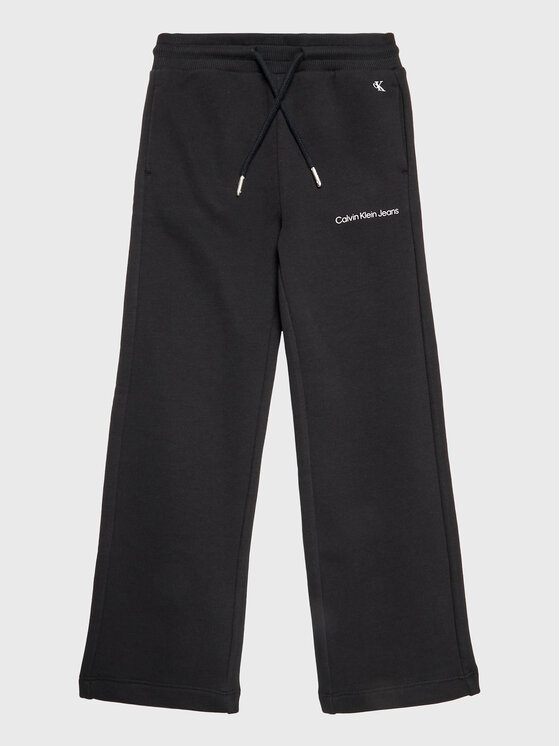 Calvin Klein Jeans Jogginganzug Logo IG0IG01758 Schwarz Boxy Fit ...