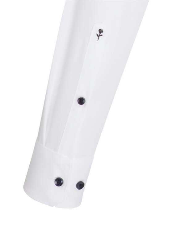 Seidensticker Koszula 01.693690 Biały Slim Fit | Modivo.pl