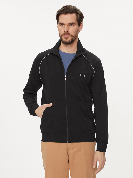 Boss Bluză Mix&Match 50515366 Negru Regular Fit | Modivo.ro