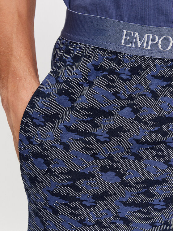 Emporio Armani Underwear Pidžama 111360 3F567 56736 Zils Regular Fit ...